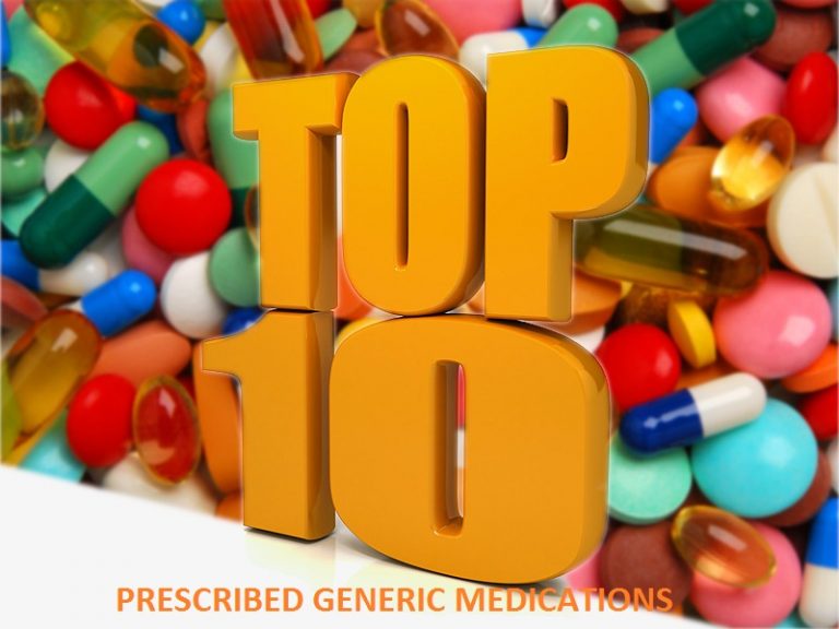 The 10 Most Prescribed Generic Medications - WiseRxcard